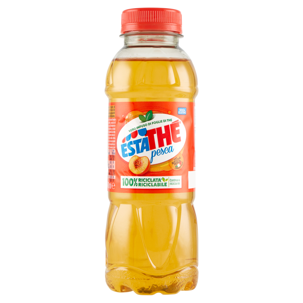 EstaThé Peach Flavored Iced Tea 400ml PET Bottle – Amalfi Market