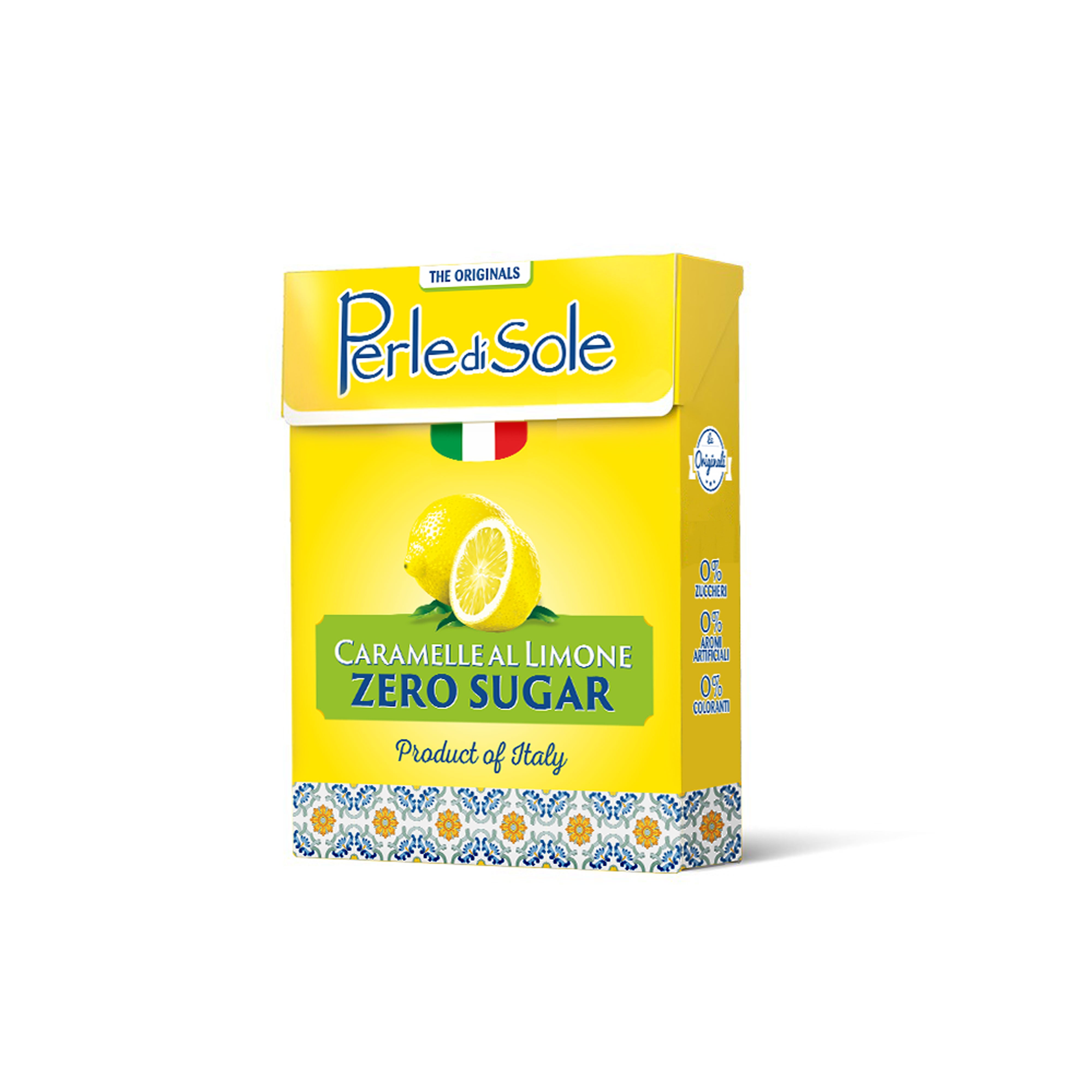 Perle di Sole Lemon Flavored Sugar-free Pastille | Amalfi Market